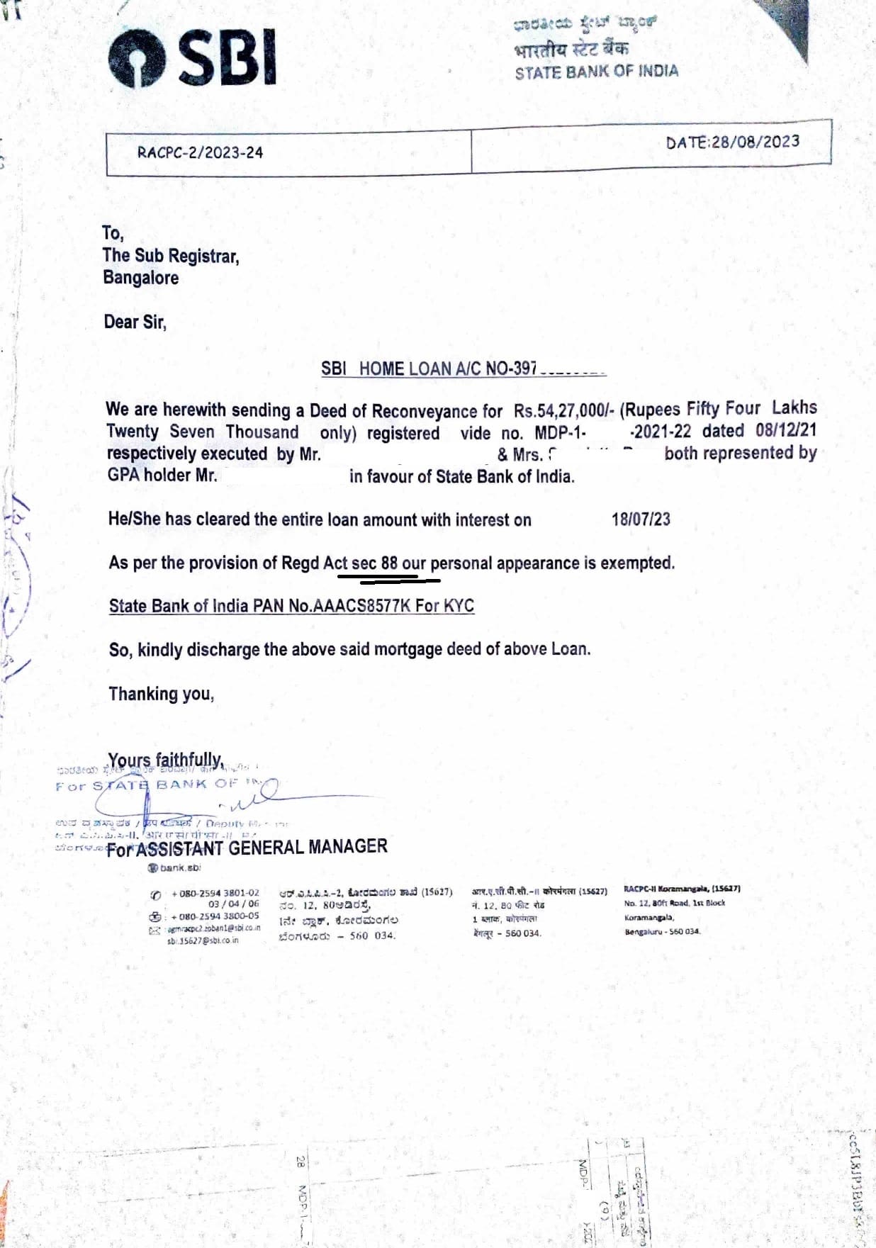 How can NRIs close their SBI home loan and collect original property ...
